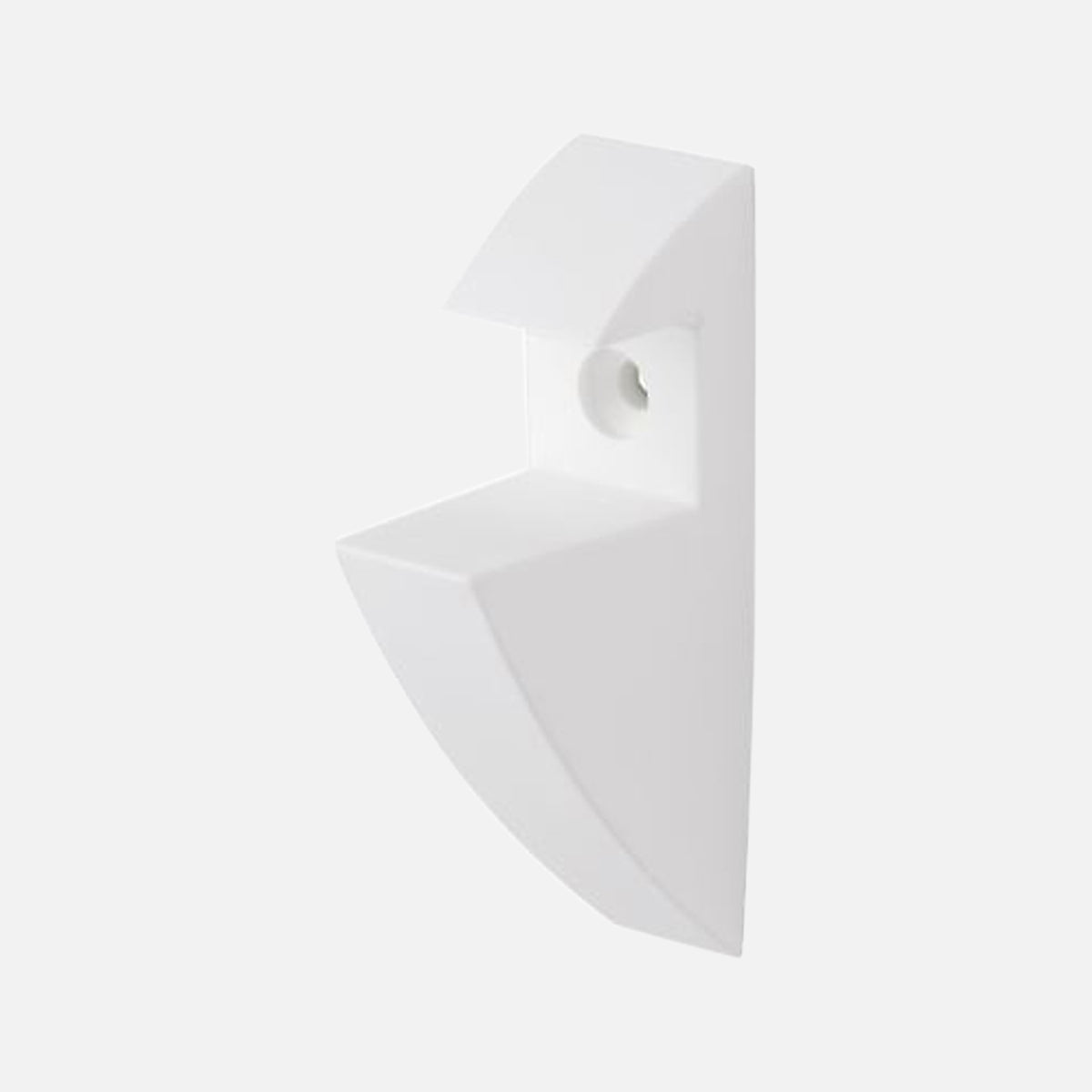 European Made Sumo Clip Brackets 25mm White (Pair) | Shelving Shop