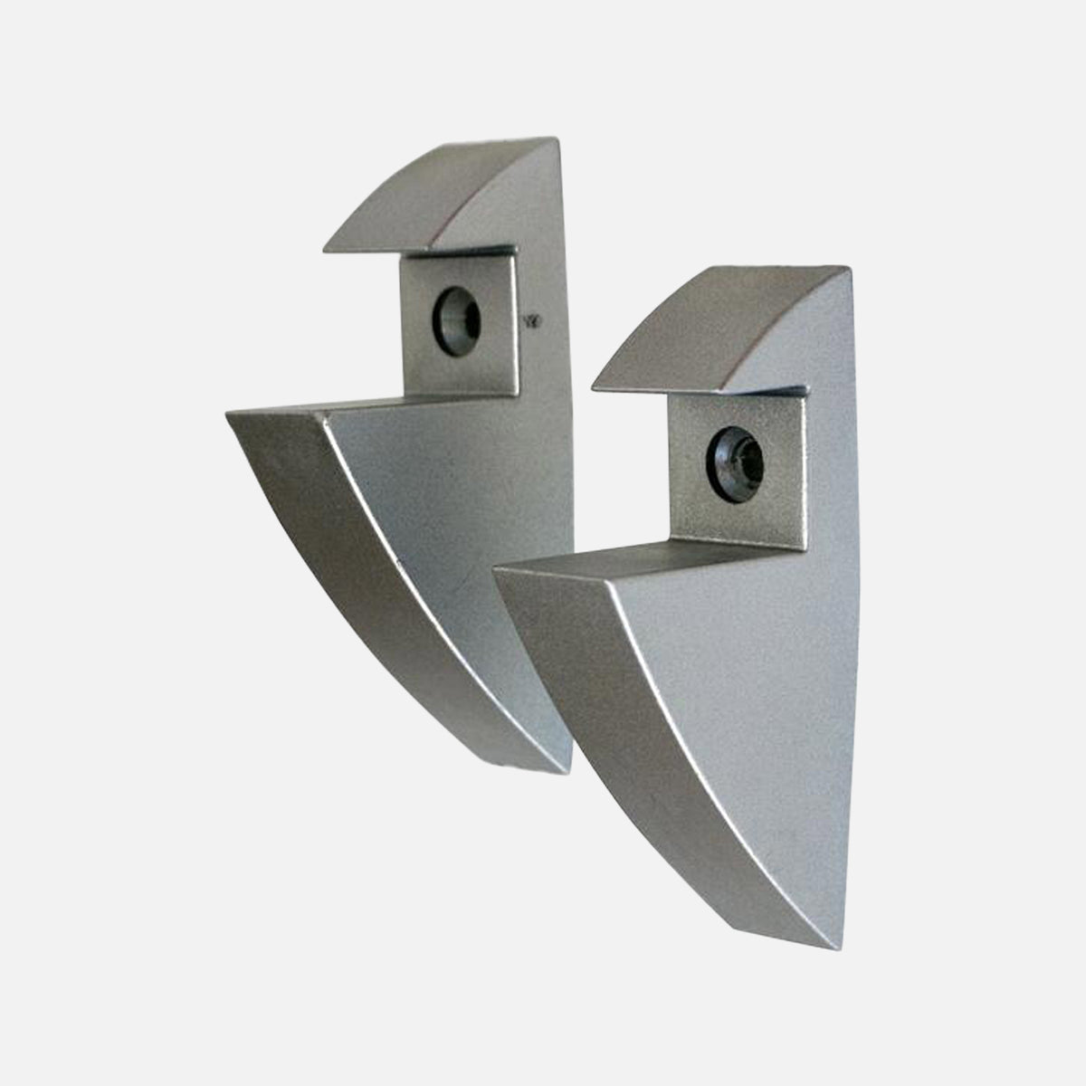 Sumo 25mm Clip Brackets Silver (Pair) | Shelving Shop