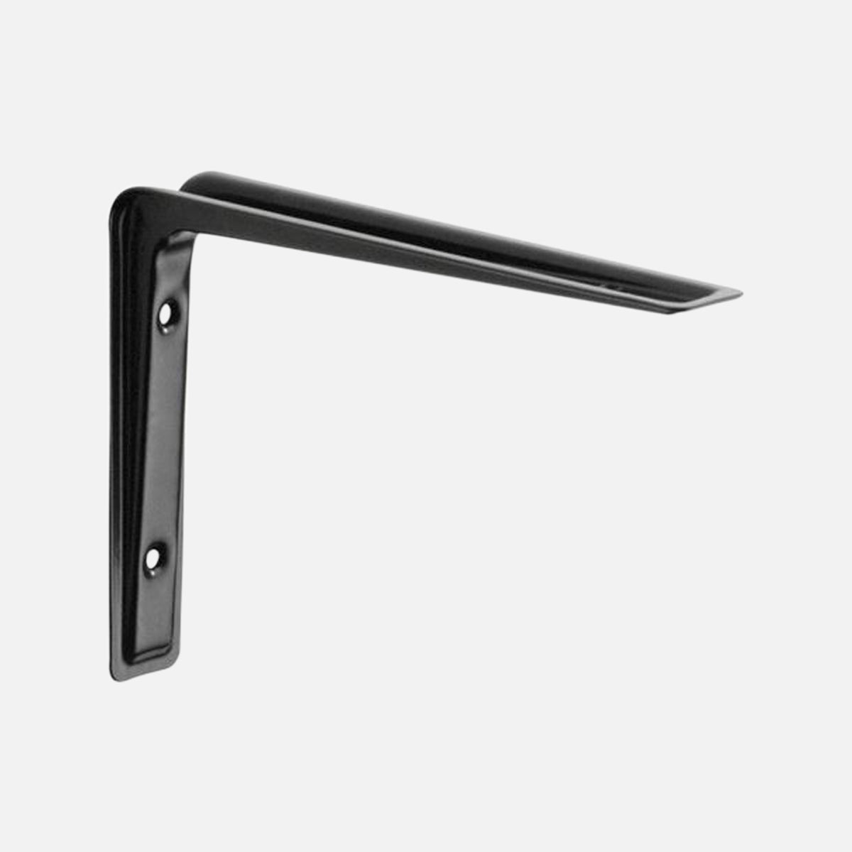 Altura Slimline Bracket Black 220x155mm | Shelving Shop