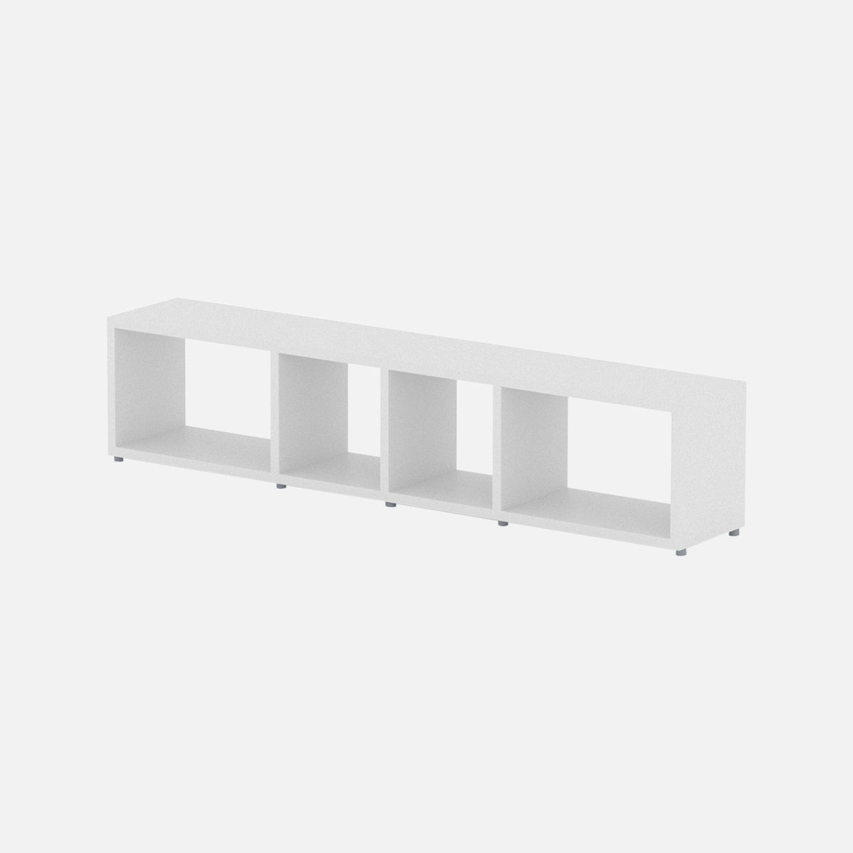 European Made Boon 4x1 White Mix | Shelving Shop
