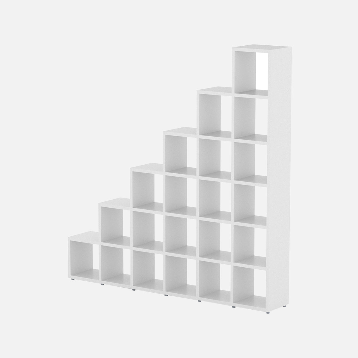 European Made Boon 6 Step White | Shelving Shop