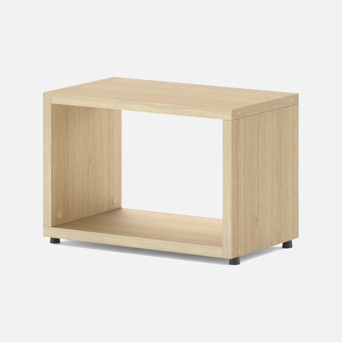 European Made Single Wide Cube Oak | Shelving Shop