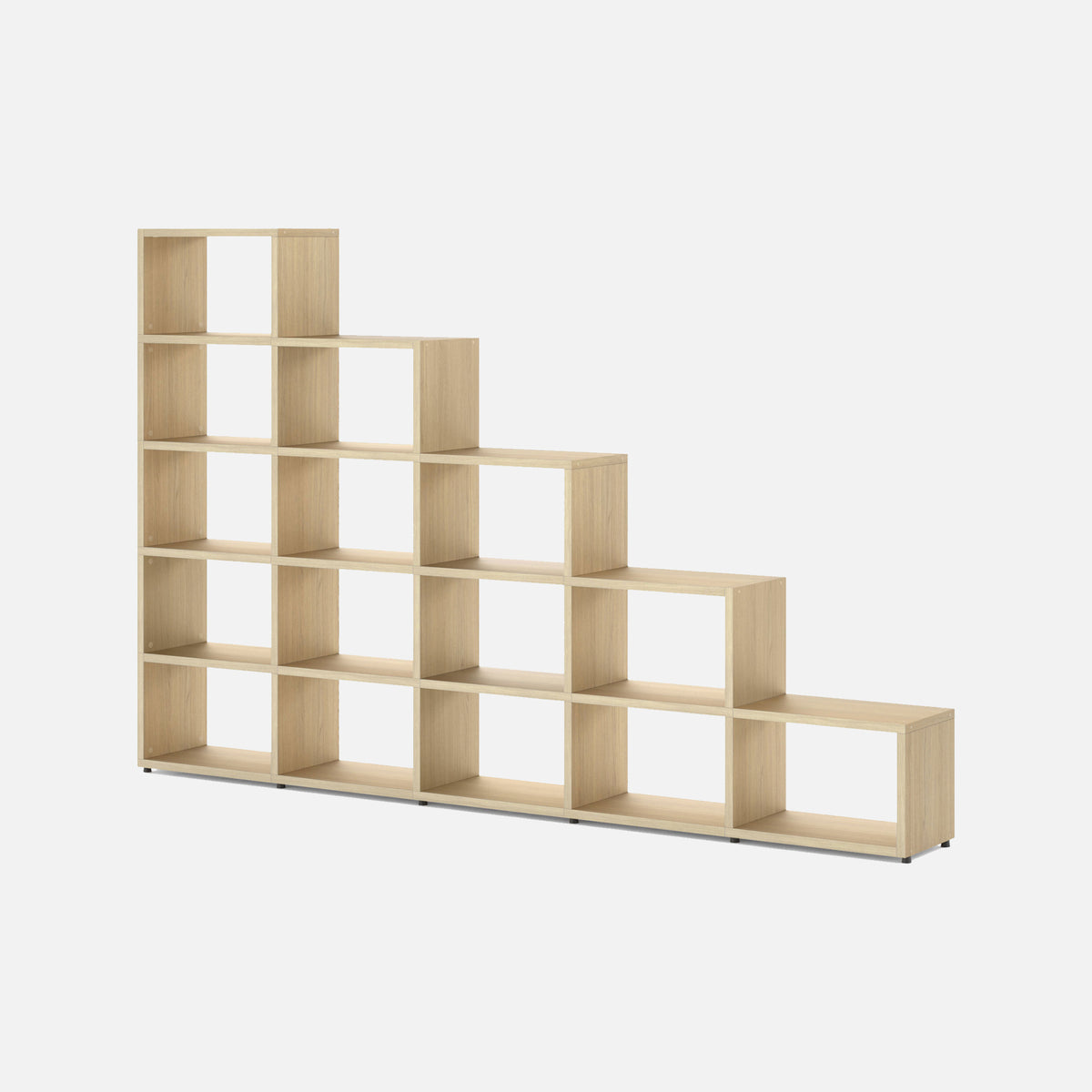 European Made Boon Wide 5 Step Oak | Shelving Shop