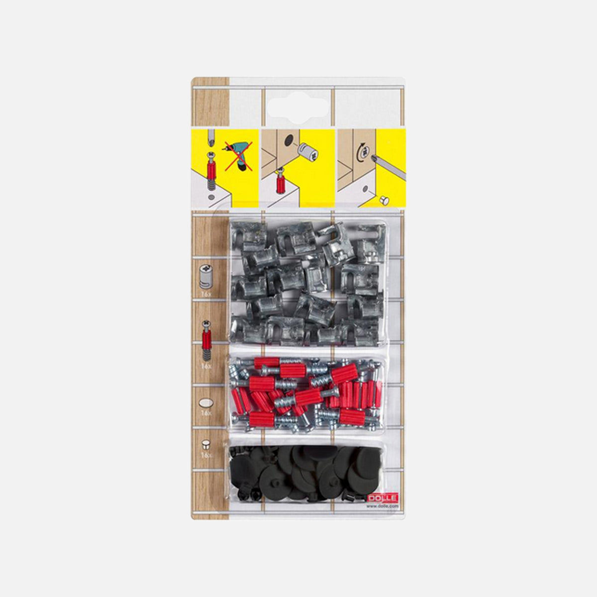 Boon Fixing Pack Black | Shelving Shop