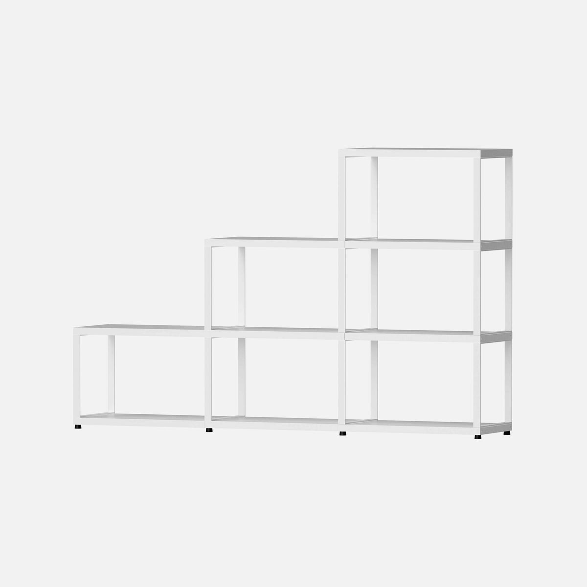 Boon MAXX Metal White & White 3 Step | Shelving Shop