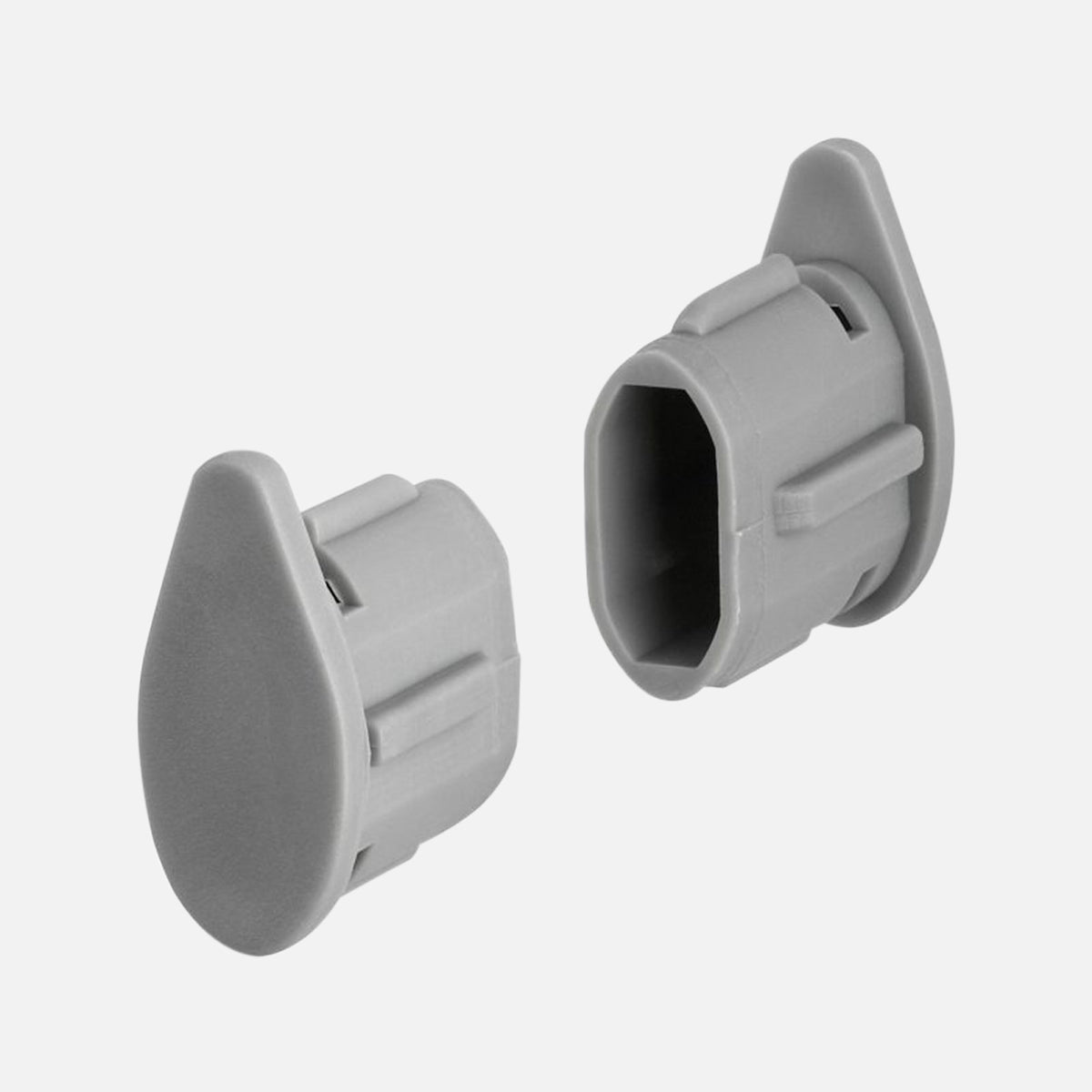 Clothes Rail End Caps (Pair) | Shelving Shop
