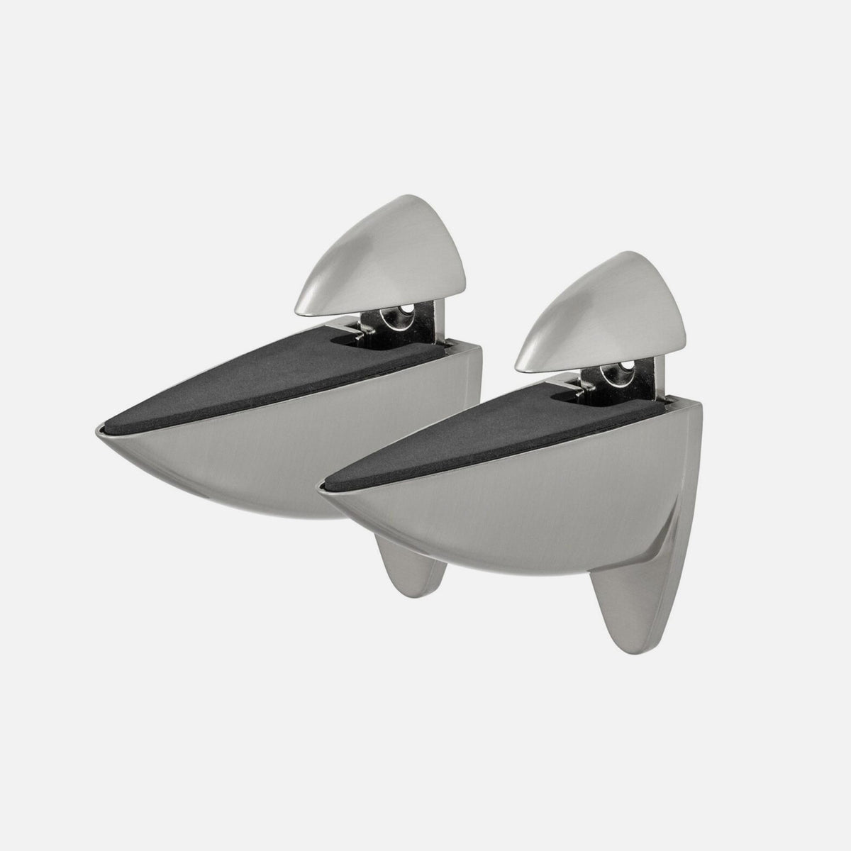 Ara Stainless Style Clip Brackets (Pair) | Shelving Shop