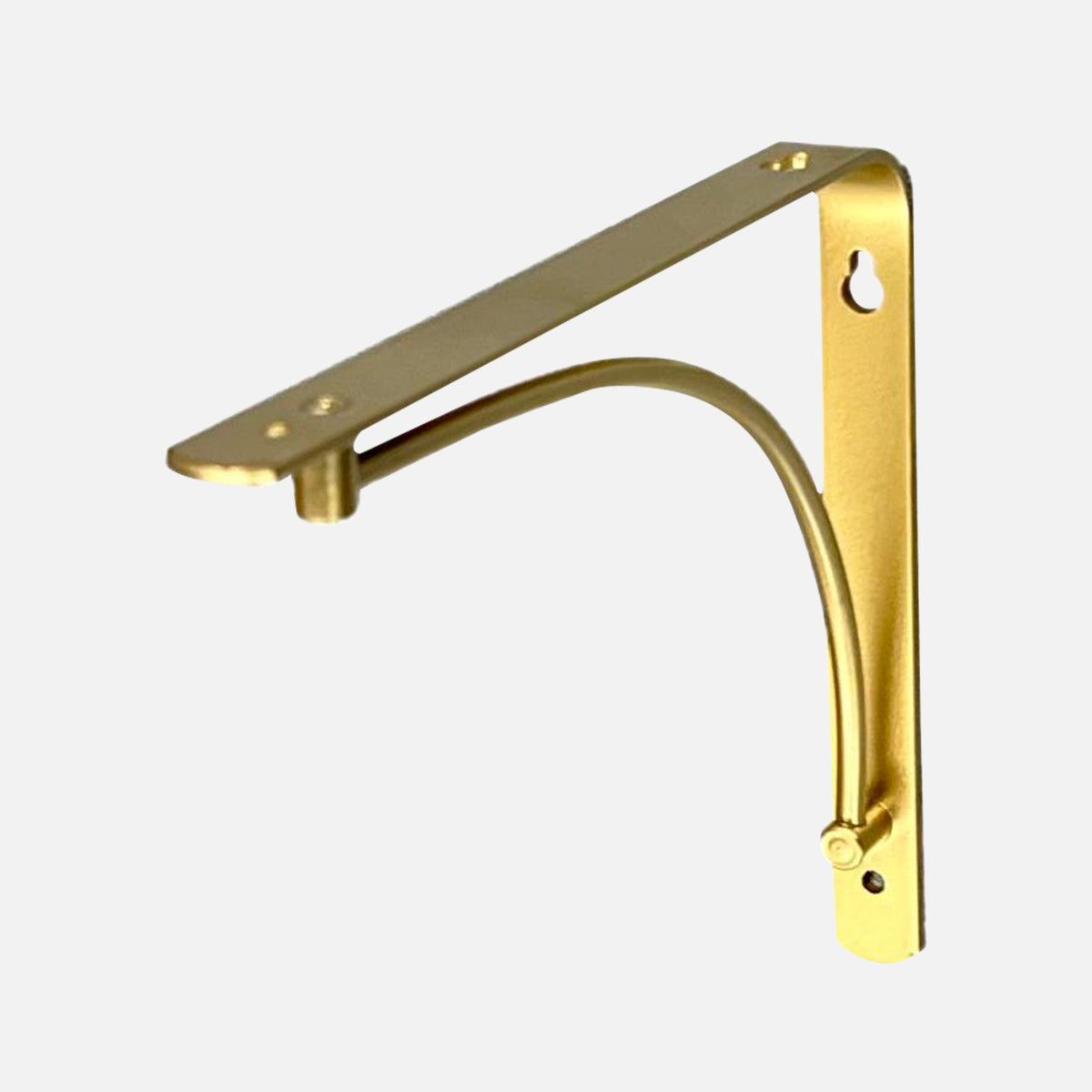 Arch Brackets Gold 230x180mm Single | Shelving Shop