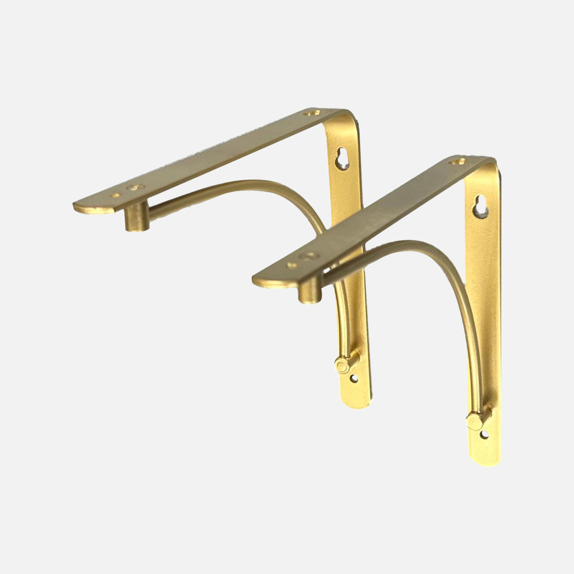 Arch Brackets Gold 230x180mm (Pair) | Shelving Shop