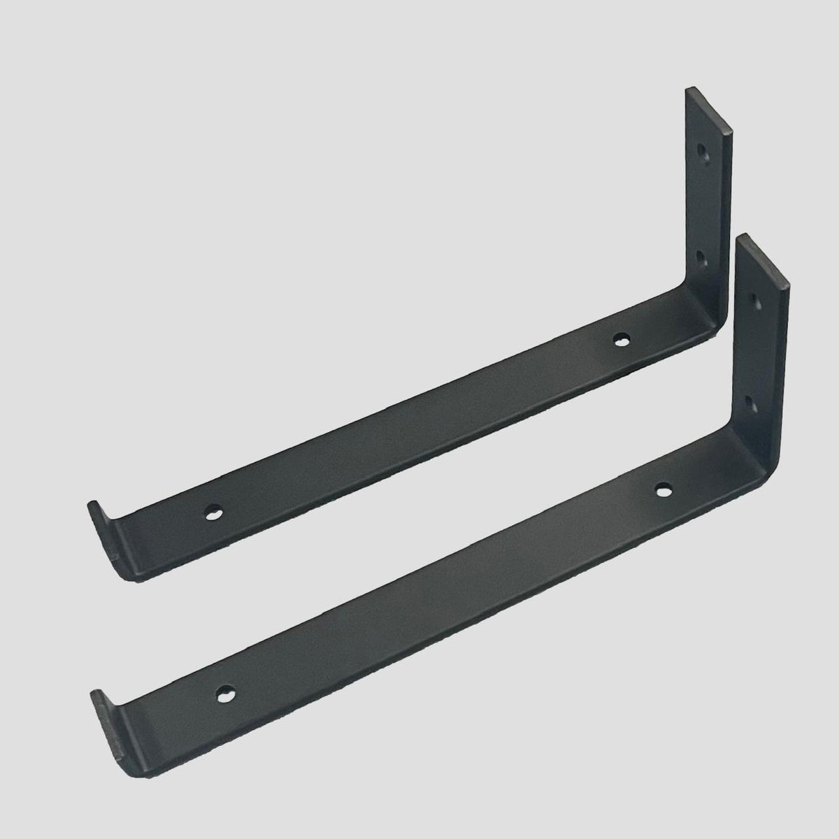 Elbow Brackets Black 300x135mm (Pair of) – Shelving Shop